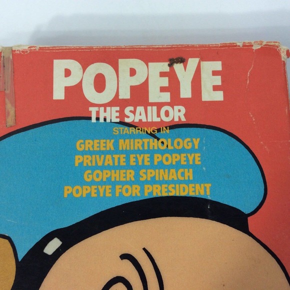Kids Klassics | Media | Vhs Popeye The Sailor Greek Mirthology Private ...